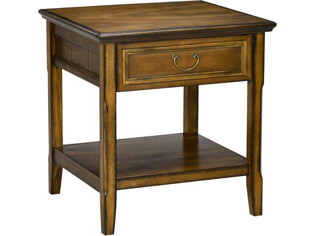 Click here for HOMCOM Vintage Farmhouse Side Table Storage End Ta... prices