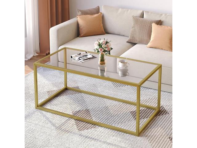 Click here for SAYGOER Gold Coffee Table Glass Coffee Tables Mode... prices