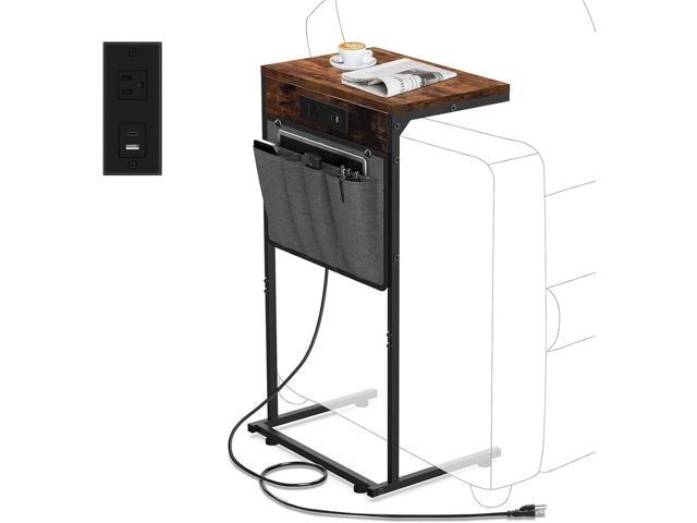 Click here for C Shaped End Table with Charging Station  Small Co... prices