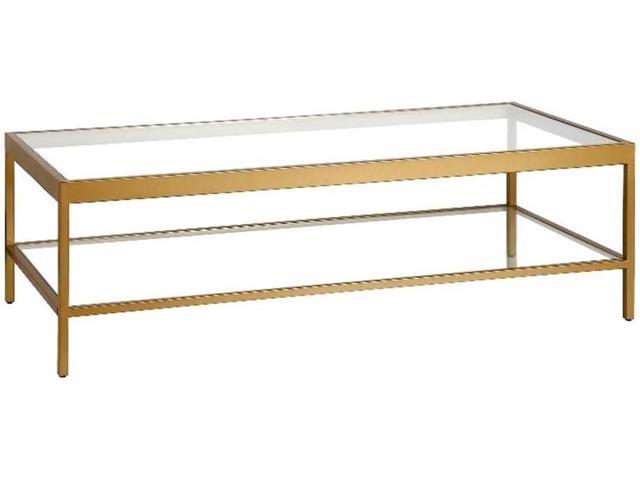 Click here for Henn & Hart 54 Wide Rectangular Coffee Table in Br... prices