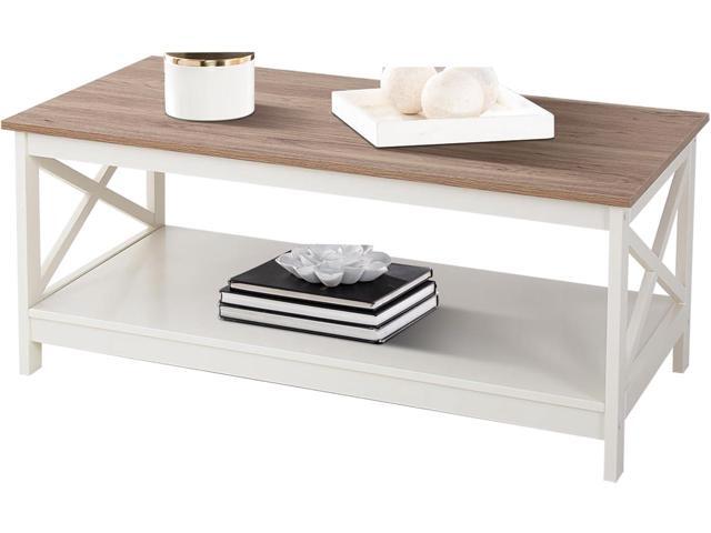 Click here for Sophia & William Farmhouse Coffee Table with Stora... prices