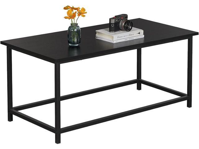 Click here for SAYGOER Black Coffee Table Simple Modern Rectangul... prices