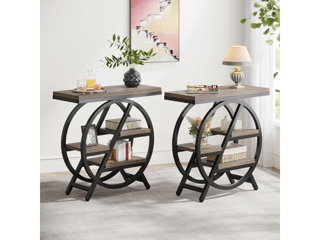 Click here for Tribesigns End Table for Living Room  3-Tier Narro... prices