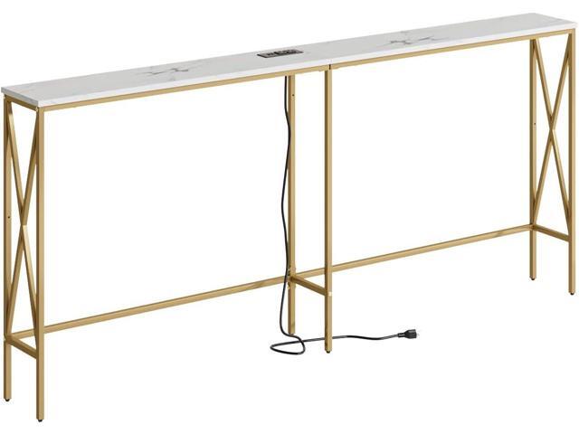 Click here for Masupu 70.9 Console Table with Power Outlet  Moder... prices
