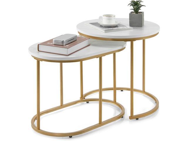 Click here for Giantex Modern Nesting Coffee Table Set of 2  Coff... prices