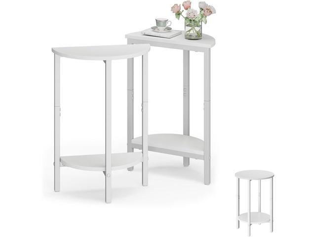 Click here for Vagusicc Side Tables Small End Tables  Set of 2 Ha... prices