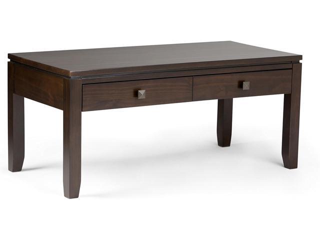 Click here for SIMPLIHOME Cosmopolitan Coffee Table - 42 inch Wid... prices