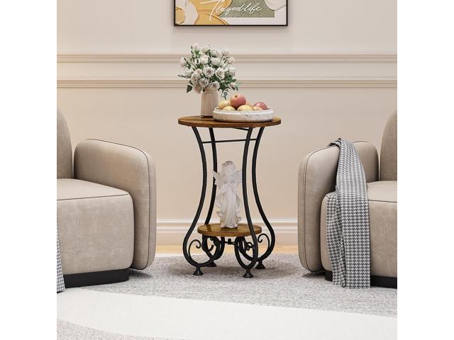 Click here for X-cosrack End Table  Round Side Table for Small Sp... prices