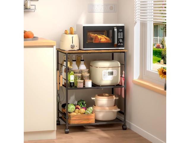 Click here for Rolling Kitchen Microwave Cart  3 Tier Microwave T... prices