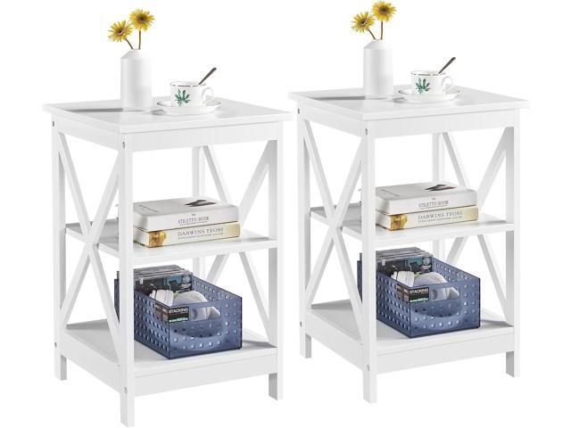 Click here for Yaheetech End Tables Set of 2  3-Tier Side Tables... prices