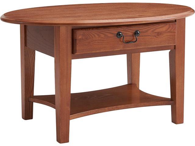 Click here for Haven Ridge One Drawer Solid Wood Oval Coffee Tabl... prices