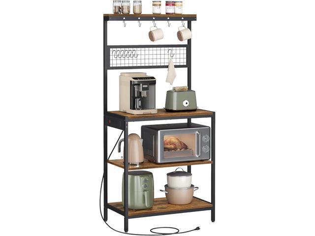 Click here for VASAGLE Bakers Rack with Charging Station  31.5 In... prices