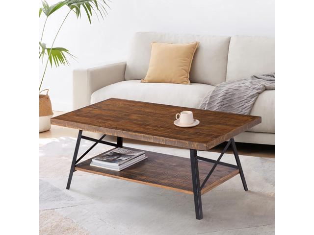Click here for Olee Sleep Cocktail Table with Metal Legs  Rustic... prices