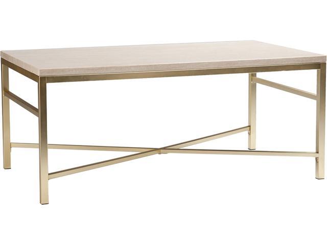Click here for SEI Furniture Orinda Faux Stone Coffee Table  Trav... prices