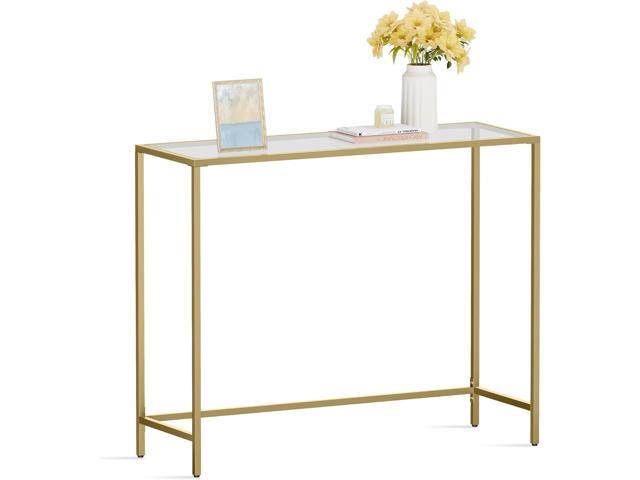 Click here for VASAGLE 39.4 Inches Console Table  Tempered Glass... prices