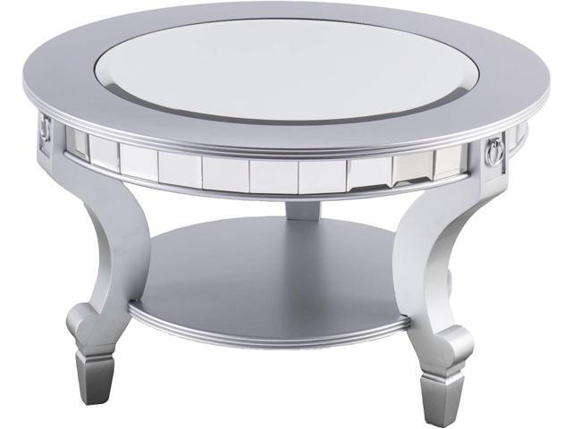 Click here for SEI Furniture Lindsay Glam Mirrored Round  Coffee... prices