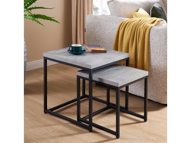 Click here for CENSI 20-Inch Concrete Nesting Coffee Table End Ta... prices
