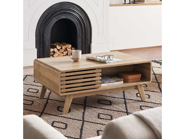 Click here for mopio Ensley Coffee Table with Storage  Mid Centur... prices