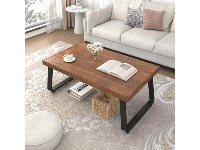 Click here for IBF Rustic Coffee Table  Industrial Solid Wooden T... prices