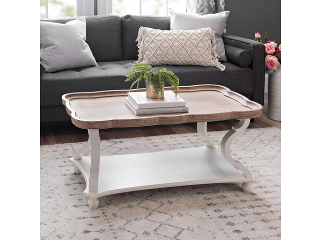 Click here for Rustic Farmhouse Cottagecore Coffee Table  Natural... prices