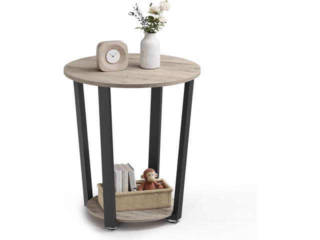 Click here for VASAGLE End Table  Round Side Table with Storage S... prices