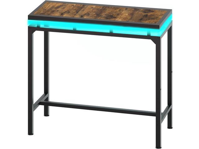 Click here for Bar Table with LED Lights  Counter Height Bar Heig... prices