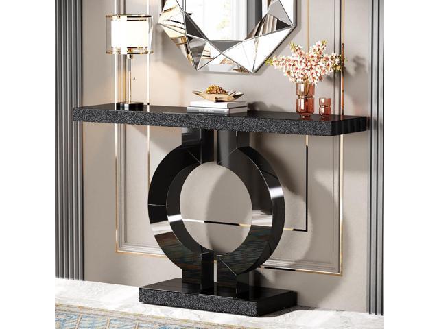 Click here for Tribesigns 43-Inch Mirrored Console Table with O-S... prices