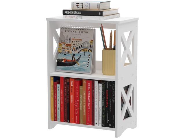 Click here for Side Table  Narrow End Table with Storage Shelf  M... prices