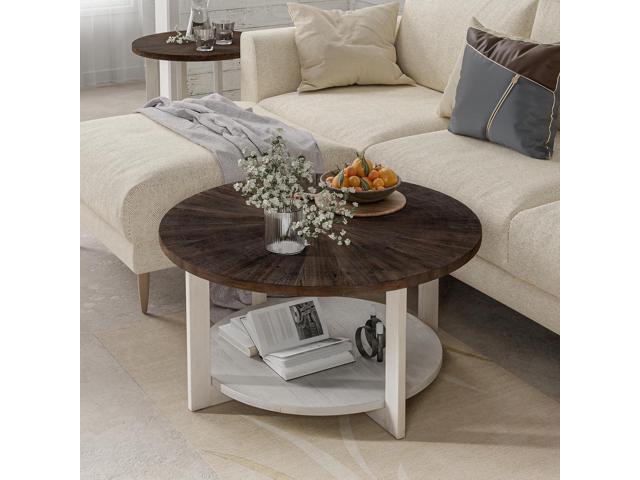 Click here for Round Wood Coffee Tables with Storage  Rustic Farm... prices