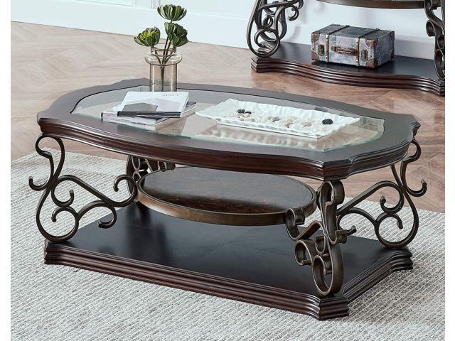 Click here for Henf Traditional Coffee Table Accent Sofa Center T... prices
