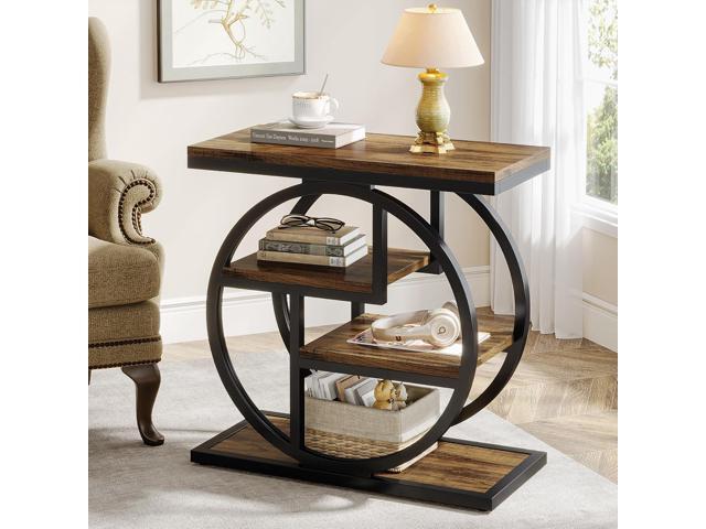 Click here for Tribesigns End Table for Living Room  4-Tier Narro... prices