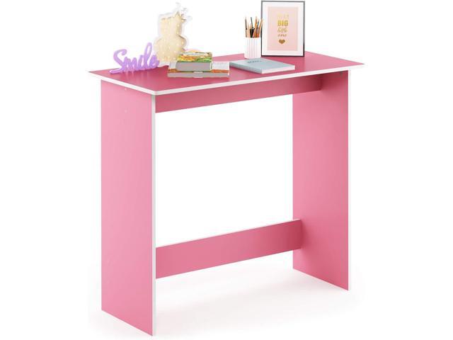 Click here for FURINNO Simplistic Study Table  Pink  15.5 in x 31... prices