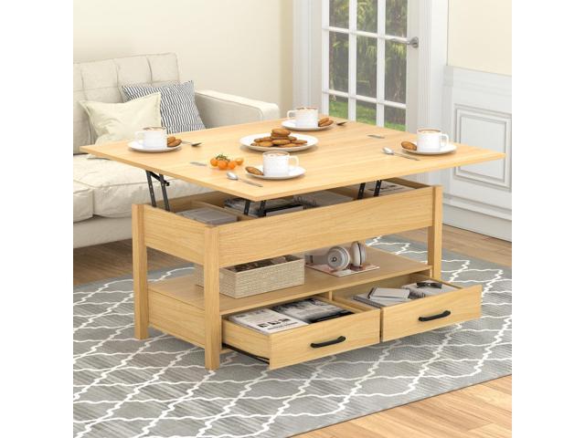 Click here for 42 Lift Top Coffee Table  4-in-1 Multifunctional L... prices