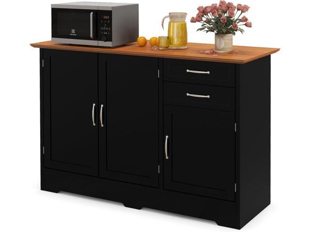 Click here for COSTWAY Buffet Cabinet with Storage  Farmhouse Sid... prices