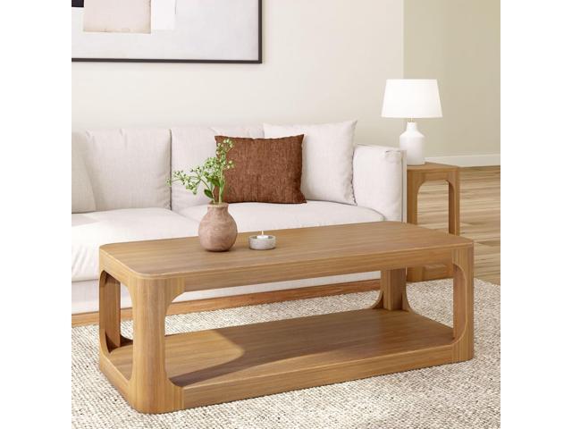 Click here for Plank+Beam Forma Coffee Table  54 Inch Modern Coff... prices
