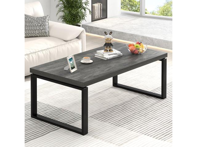 Click here for EXCEFUR Modern Coffee Table  Rustic Wood and Metal... prices