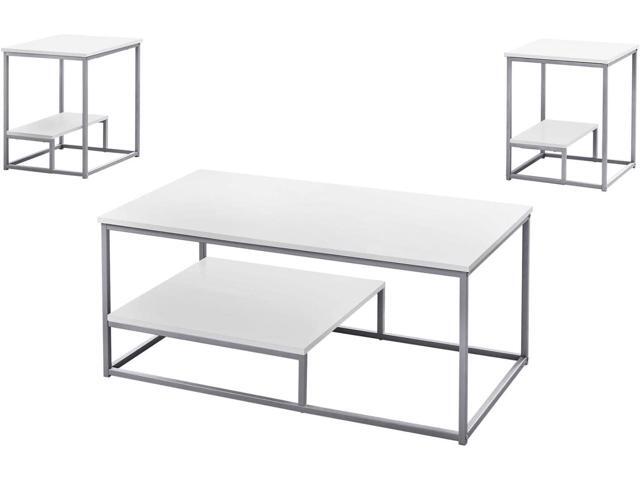 Click here for Monarch Specialties TABLE SET One Size WHITE prices