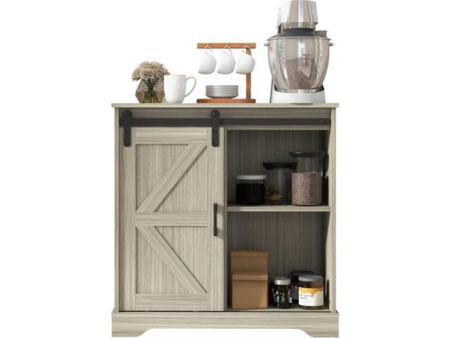 Click here for Panana Sliding Barn Door Buffet Sideboard Storage... prices