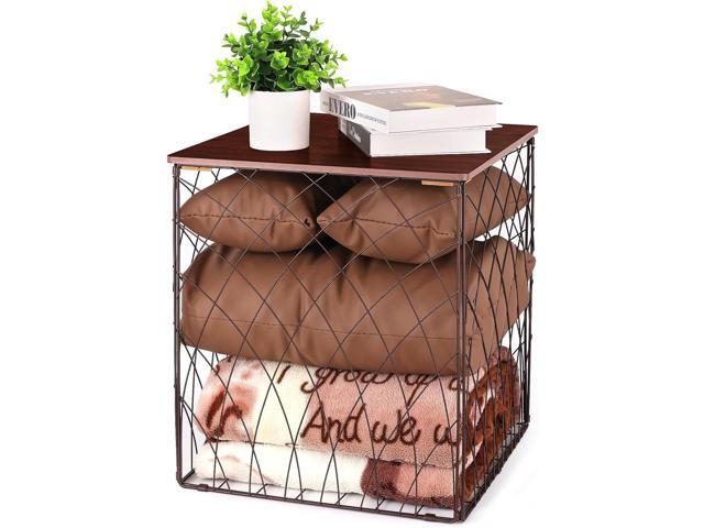 Click here for Small Coffee Table Storage  Square End Tables Blan... prices