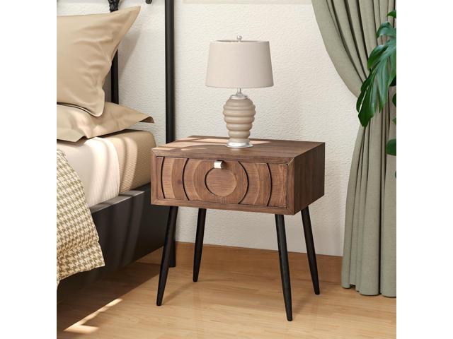 Click here for SUNBURY End Table Living Room Small Side Table w D... prices