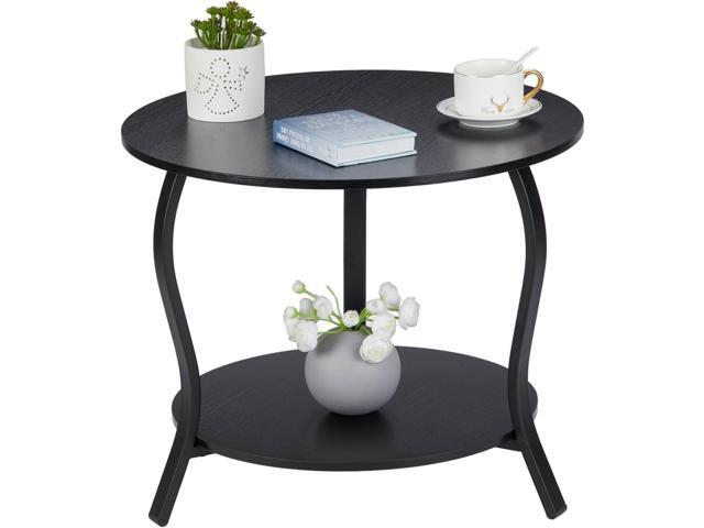 Click here for Small Round Coffee Table with Open Storage 23 2-Ti... prices