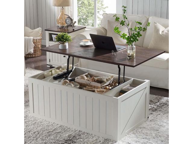 Click here for 48 Lift Top Coffee Table  Farmhouse Cocktai with S... prices