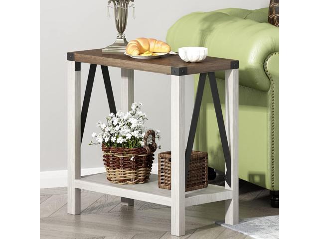 Click here for ChooChoo Farmhouse End Table for Small Spaces  Nar... prices