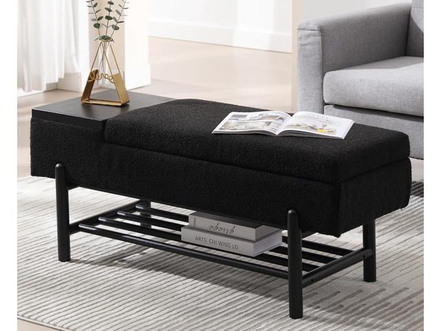 Click here for CIMOTA Entryway Storage Bench for Bedroom Sherpa E... prices