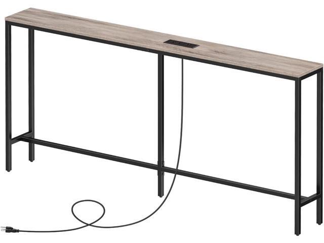 Click here for Skinny Console Table with Power Outlets  63 Narrow... prices