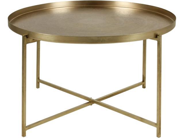 Click here for East at Main Handcrafted Gold Coffee Table with Et... prices