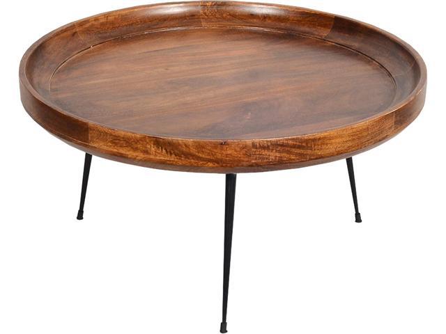 Click here for The Urban Port Round Mango Wood Coffee Table with... prices