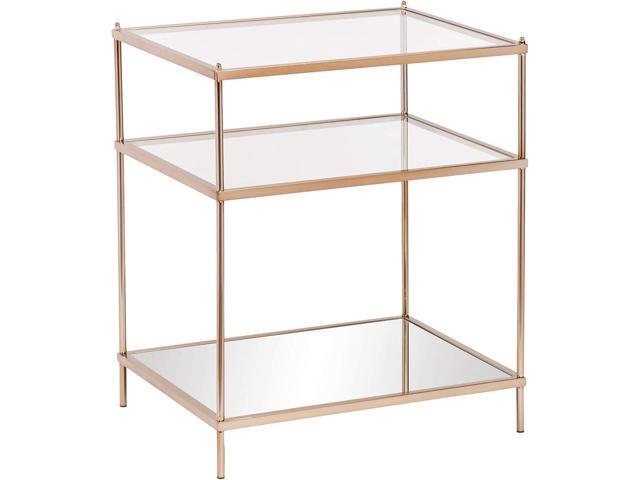 Click here for SEI Furniture Knox Side Table - Metallic Gold Meta... prices