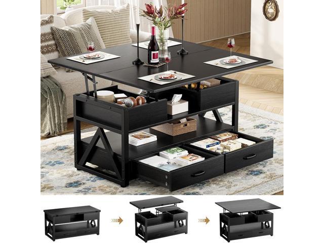 Click here for 40 Lift Top Coffee Table 4 in 1 Multi-Function Lif... prices