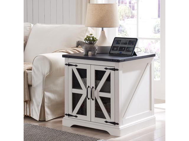 Click here for JXQTLINGMU Farmhouse End Table  24 Large Sofa Side... prices